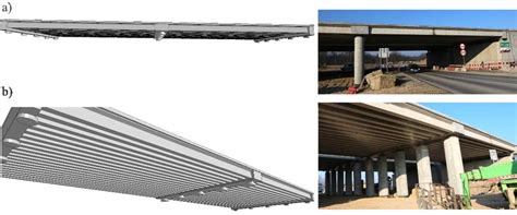 The Comparison Of The Computational Model And Real Structure A Side Download Scientific