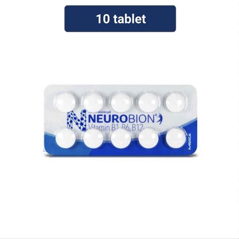 Jual Merck Neurobion 10 Tablet Shopee Indonesia