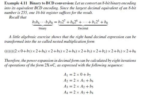 Example 411 Binary To Bcd Conversion Let Us Convert