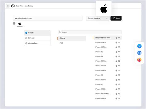 Test Web Apps And Websites On Official IPhone Browsers Simulator Online