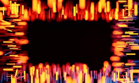 Premium Photo Abstract Background Of Luminous Lines