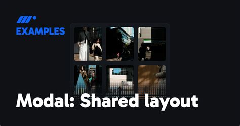 modal shared layout motion examples
