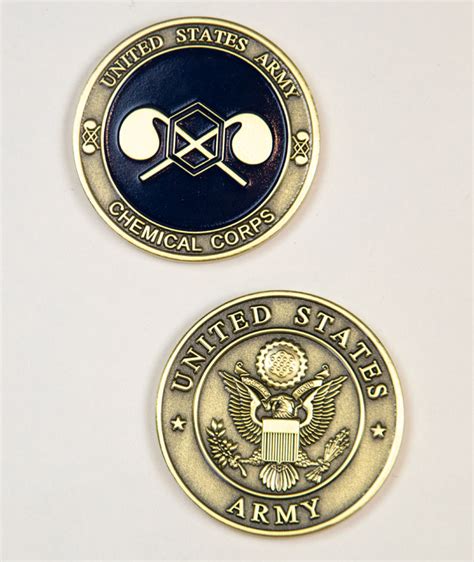 Chemical Mylar Coin Chemical Corps Regimental Association