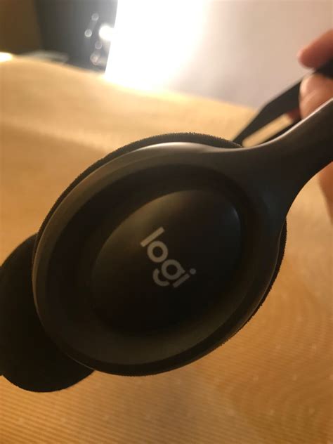 Flawless Logitech Basic Headphone With Mic Original Audio Headphones And Headsets On Carousell