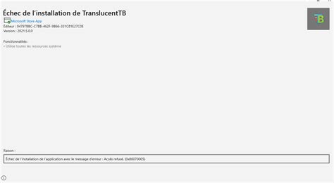 Application Installation Failed With Error Message Access Denied 0x80070005 · Issue 514