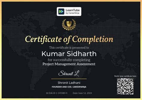 Kumar Sidhartha On Linkedin Projectmanagmentassessment