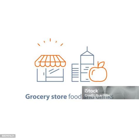 음식과 음료 주문 식료품 특별 행사 홍보 검사 목록 및 클립보드 벡터 라인 아이콘을 저장 Po에 대한 스톡 벡터 아트 및 기타 이미지 Istock