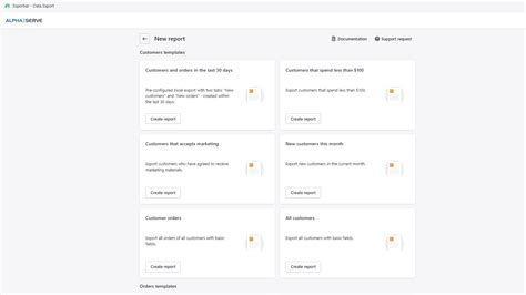 Exportier ‑ Data Export Shopify Data Export To Csvexcel With