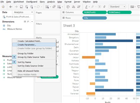Tableau Dynamic Parameters Steps For Creating Dynamic Parameters