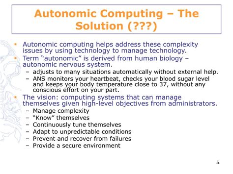 Ppt Autonomic Computing Powerpoint Presentation Free Download Id