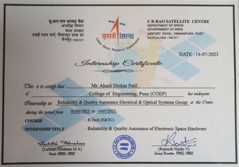 Akash Patil On Linkedin I Am Very Happy To Share That I Have