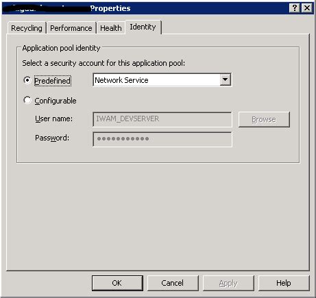 Asp Net Trying To Set Up An Application In IIS Gives Me Error Error Message