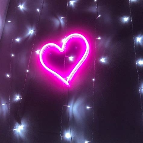 Heart Shape Neon Light Neon Signs Neon Decor Wall Signs