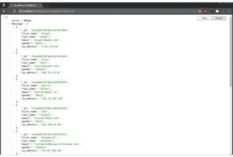 Server Side Pagination Using Node And Mongo Codeforgeek