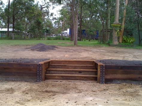 Timber Retaining Walls MJ Landscapes Timber Retaining Walls MJ Landscapes