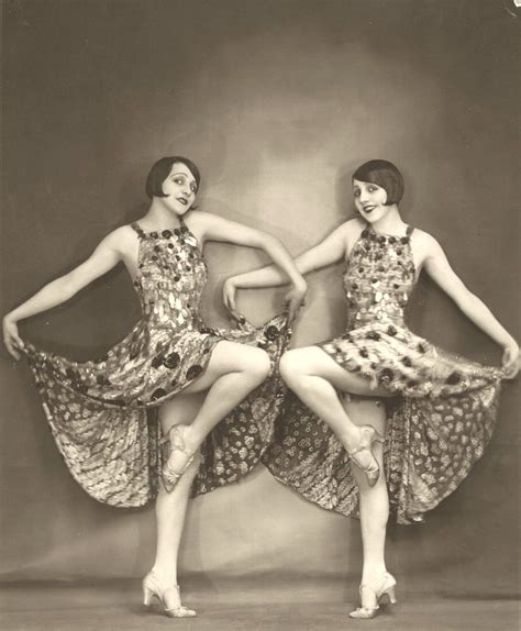 Vintage Flapper Girl Dancing