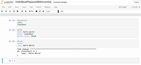 Github Ansible Ansible Jupyter Kernel Jupyter Notebook Kernel For