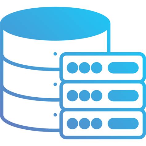 데이터베이스 스토리지 아이콘 Generic Outline Gradient Freepik