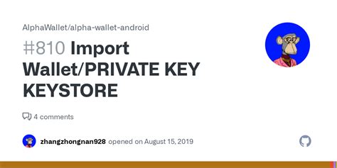 import wallet private key keystore · issue 810 · alphawallet alpha