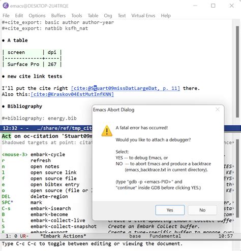Show Open Pdf And Other Bibtex Specific Things In Embark Actions
