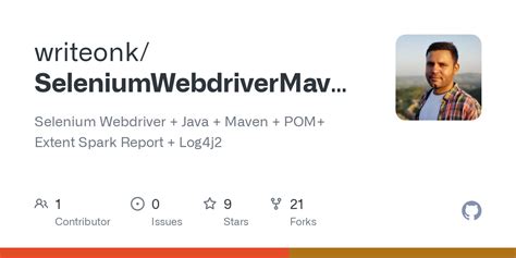 Github Writeonkseleniumwebdrivermavendemo Selenium Webdriver Java Maven Pom Extent