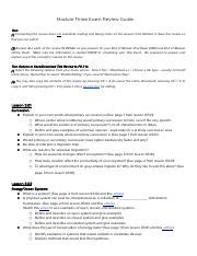Comprehensive Review Guide For Module Exams Key Concepts Course Hero
