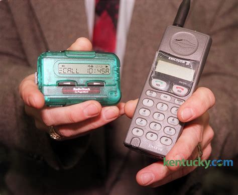 Pager And Cellphone 1997 Kentucky Photo Archive