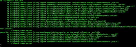 [resolved] nosuchbeandefinitionexception no bean named cqltemplate available r java