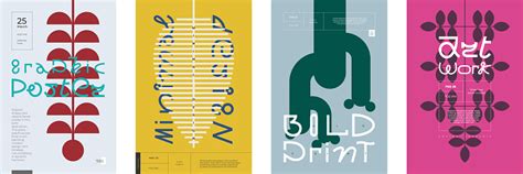 포스터 템플릿은 트렌디한 색상 배경에 추상적인 기하학적 나뭇잎을 창의적이고 현대적인 타이포그래피로 표현합니다 미니멀리스트와 포스트모던 스타일을 결합합니다 현대 미술 행사