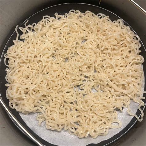 Air Fryer Fried Noodles Crispy Vegan Chopsuey Secondrecipe