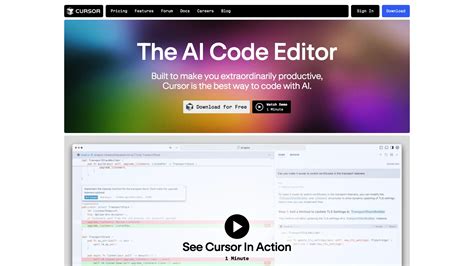 Cursor 增强编程效率的ai代码编辑器 懂ai