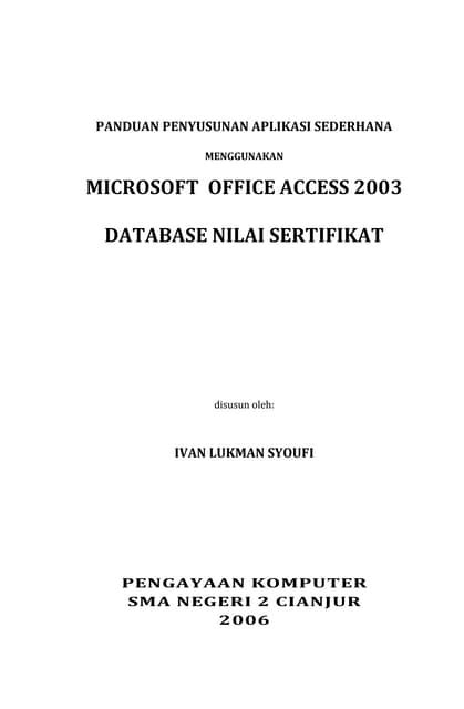 Larning By Doing Microsoft Office Access Pdf