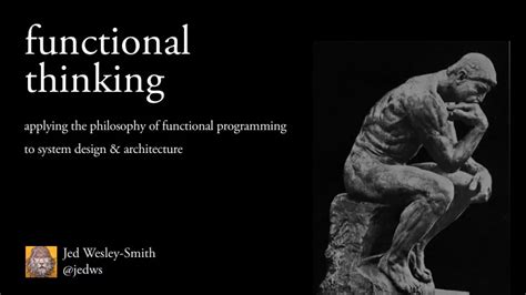 Ppt Functional Thinking Applying The Philosophy Of Functional