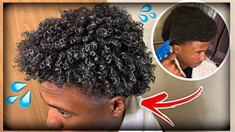 Curly Hair Black Men