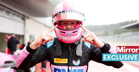 Abbi Pulling Britains Speed Obsessed F1 Academy Star On A Mission To Break Barriers Mirror