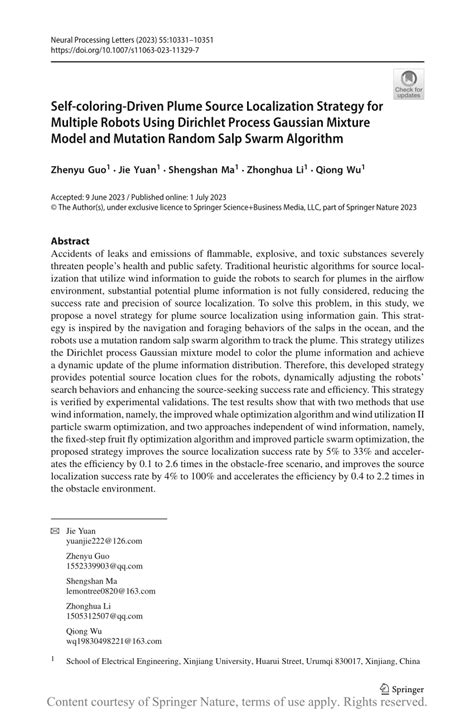 self coloring driven plume source localization strategy for multiple