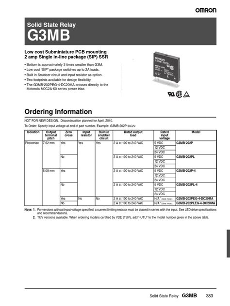 Datasheet Ssr Pdf Indemnity Relay