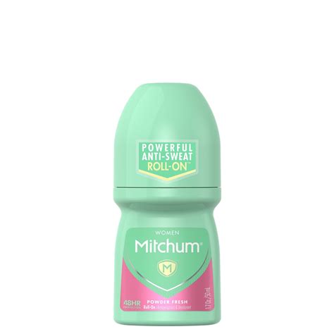 Mitchum Women Powerful Anti Sweat Antiperspirant Deodorant Roll On