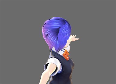 Vroid Hair Vrmodels 3d Models For Vr Ar And Cg Projects