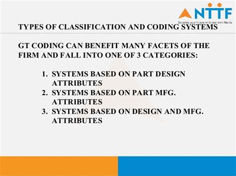 Classification Of Coding