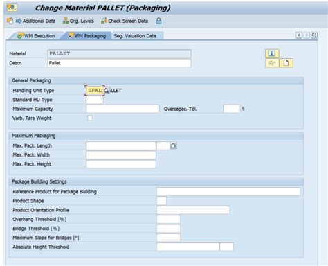 Sap Ewm Cf116 Setting Up Handling Unit Management For The Warehouse