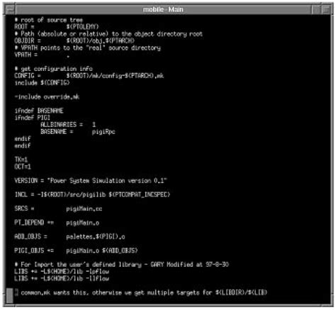 A Makefile File For Rebuilding Download Scientific Diagram