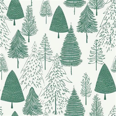 Christmas Tree Digital Pattern For Crafting And Design Projects
