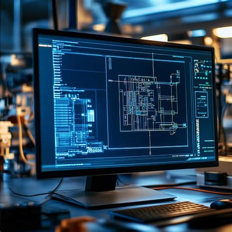a computer screen displaying a circuit design software interface with a schematic being designed