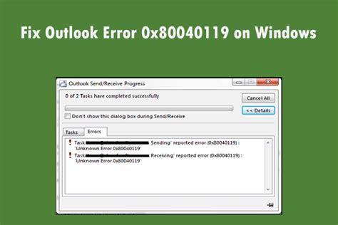 2 Ways Outlook Security Certificate Cannot Be Verified Error Minitool