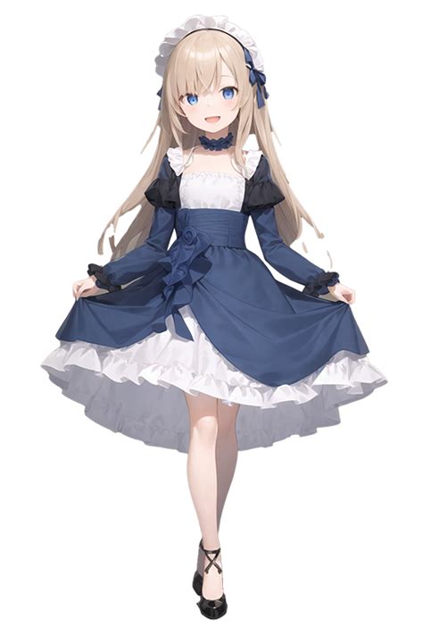 Stable Diffusionで「女の子の立ち絵素材」を簡単に作る方法 くろくまそふと