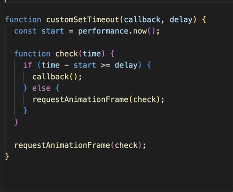How To Write A Polyfill For Settimeout With Requestanimationframe Shubham Choudhary Posted On