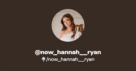 Nowhannahryan Instagram Linktree