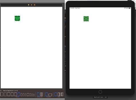 Ios Xcode Interface Builder Glitch With Uiimageview Stack Overflow
