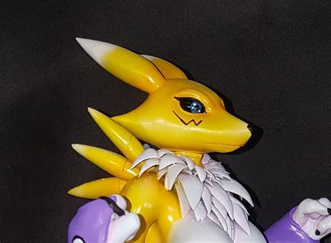 Renamon Digimon Furry D Print Paint Commission Figurine Etsy M Xico